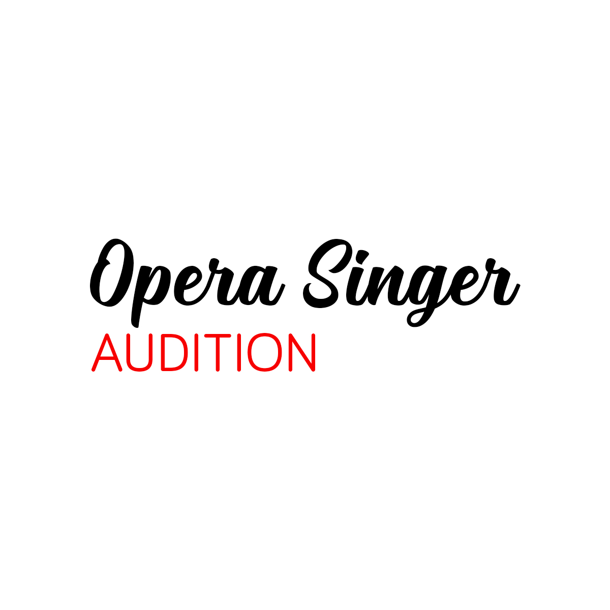 Opera Singer Audition - One Page Website for FREE. Register Now!